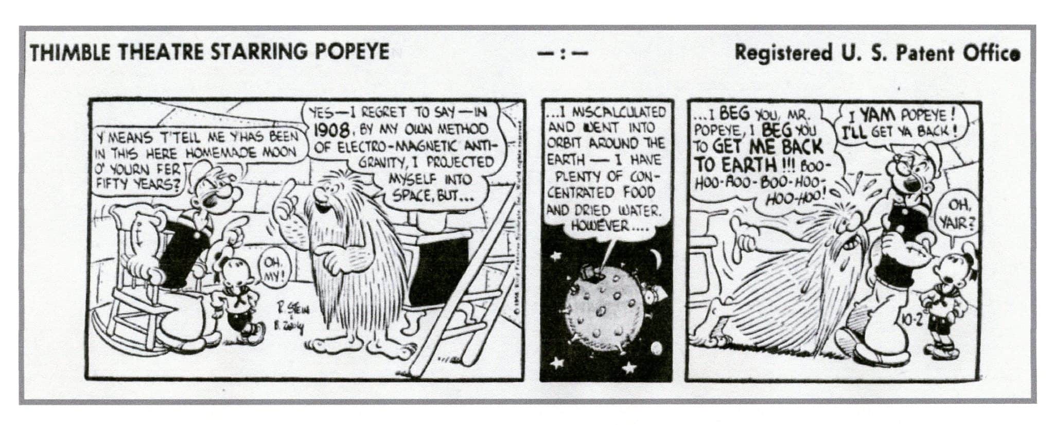 History of Popeye the sailor man, 1954-1959 | BOOMER Magazine