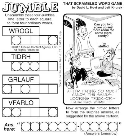 Jumble Puzzles for Mental Fun for Kids & Adults | BOOMER Magazine