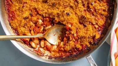 Cheesy Bean and Tomato Bake | BOOMER Magazine