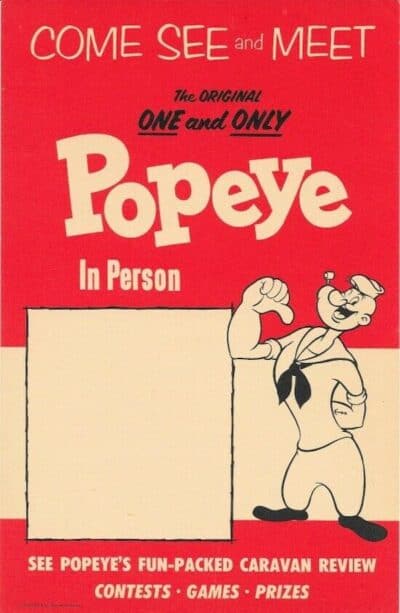 Popeye’s Birthday! | BOOMER Magazine
