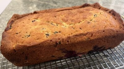 Blueberry Lemon Ricotta Loaf Recipe | BOOMER Magazine