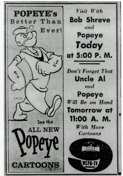 Popeye’s 65th Anniversary of the Television Cartoon | BOOMER Magazine